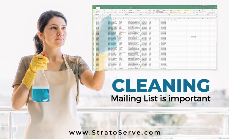 Why Cleaning your direct mail list matters - StratoServe